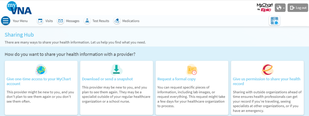 Request Your Medical Record | VNA Health Care